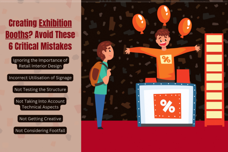 6 Mistakes To Avoid When Creating Exhibition Booths 6 Mistakes To Avoid When Creating Exhibition Booths